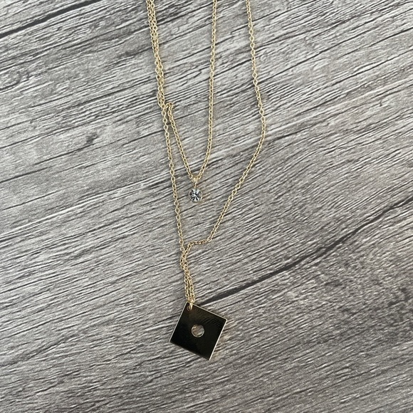 Jewelry | Manhattan Gold Double Necklace | Poshmark